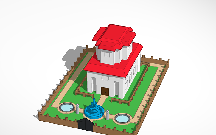 3D design Mansion - Tinkercad