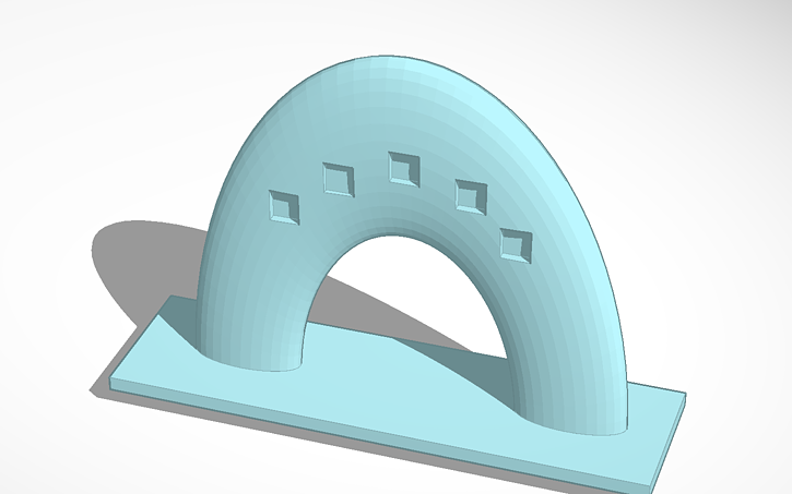 3D design The St Louis Arch | Tinkercad