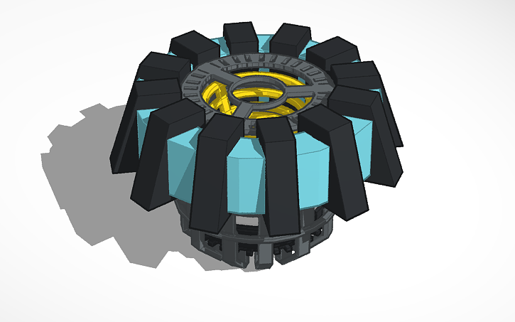 3D design The Stark Arc Reactor - Tinkercad