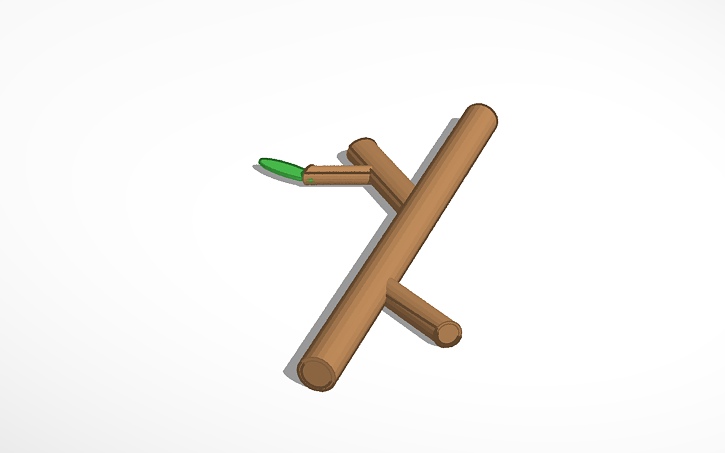3D design stick - Tinkercad