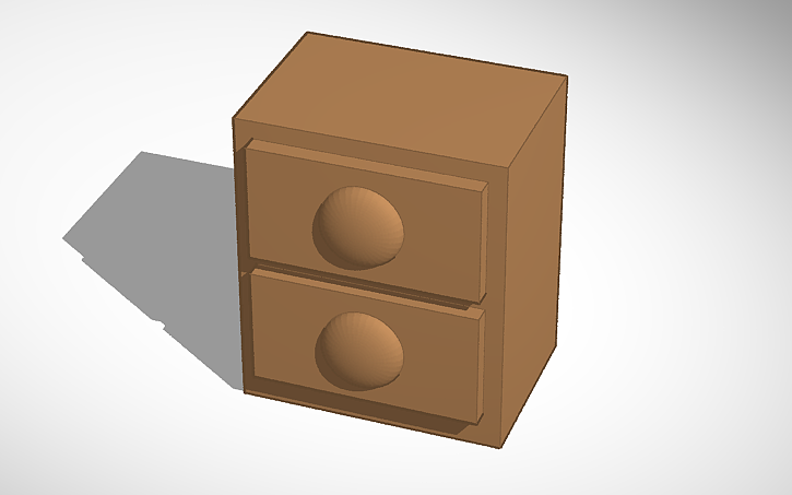 3D design Drawer - Tinkercad