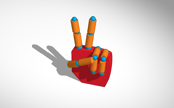 3D design Peace - Tinkercad