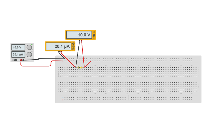 Circuit Design Circuito Lei Ohm Tinkercad Tinkercad