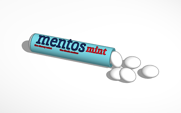 3D design Mentos | Tinkercad