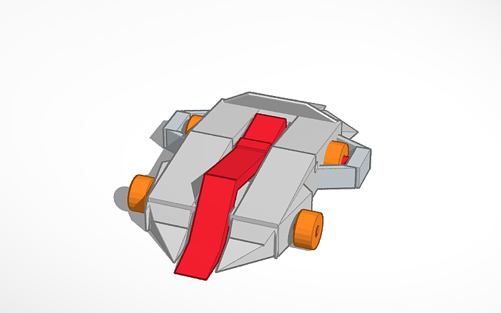 3D design bronco battlebot - Tinkercad