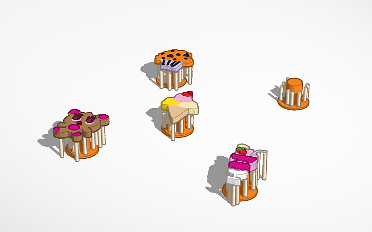 3D design Croc jibbitz - Tinkercad