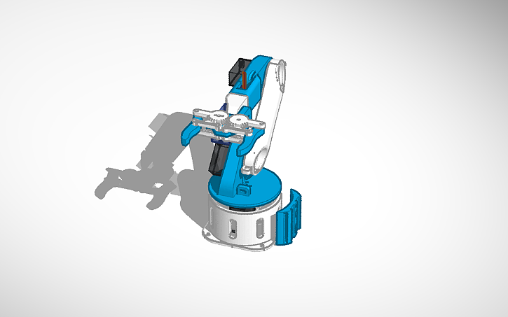 3D design ARM ROBOT - Tinkercad