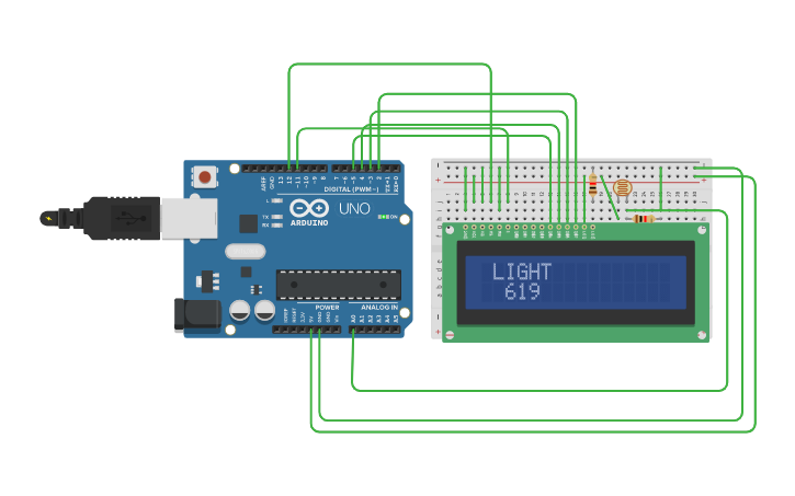 Circuit design 作業二 - Tinkercad