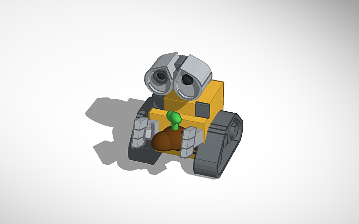 3D design Робот Wall-E | Tinkercad