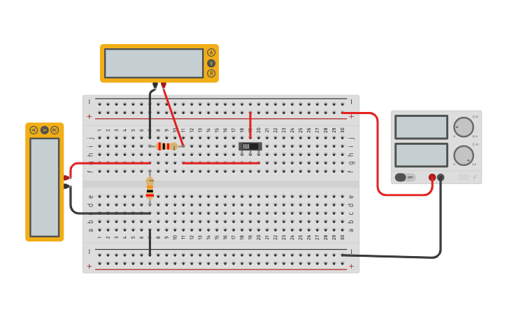 Circuit design CTO. SERIE PROTOBOARD | Tinkercad Circuit design CTO. SERIE PROTOBOARD | Tinkercad