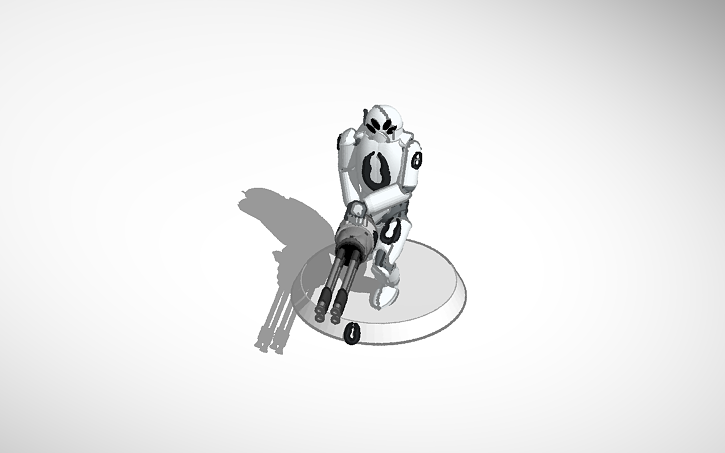 3D design Posed Heavy | Tinkercad