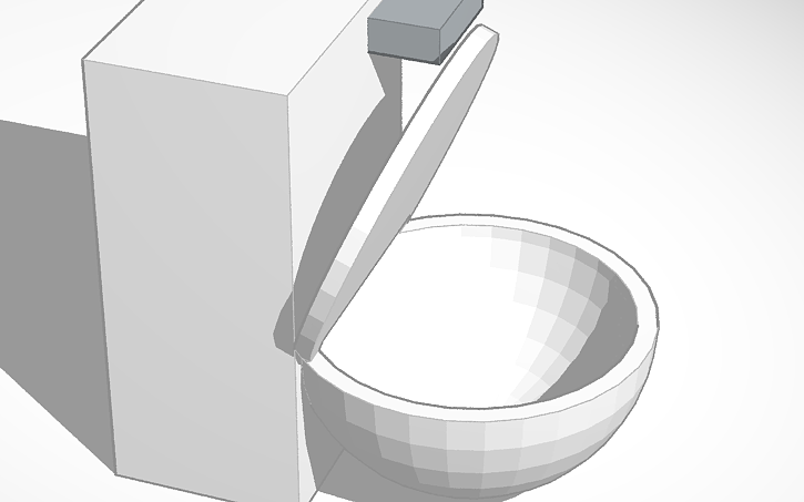 3D design TOILET!!! - Tinkercad