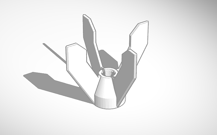 3D design Tail Fins - Tinkercad