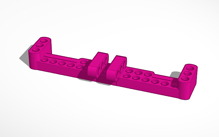 3d Design Nxt Robot Chassis Claw Brace Tinkercad