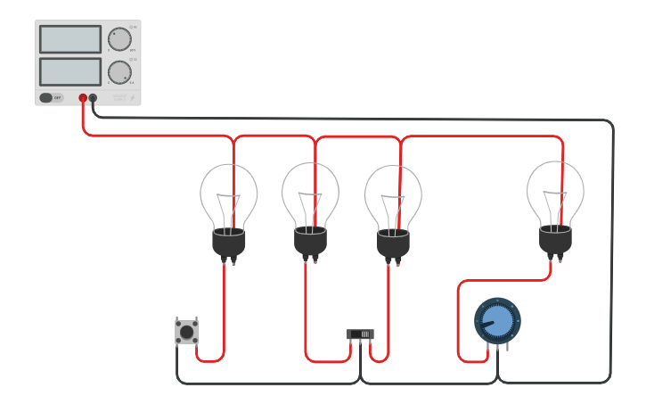 Circuit design [EX01] BASIC Switch - Tinkercad