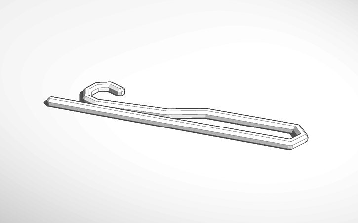 3D design Hair Clips - Tinkercad