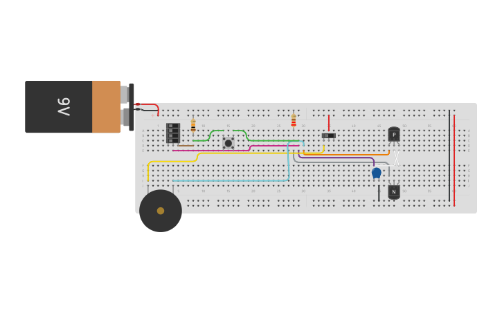 Circuit design TAREA 2 | Tinkercad