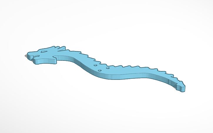 3D design Dragon - Tinkercad