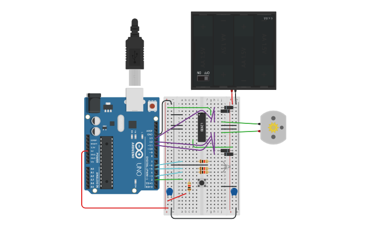 Circuit design Exam 1 | Tinkercad