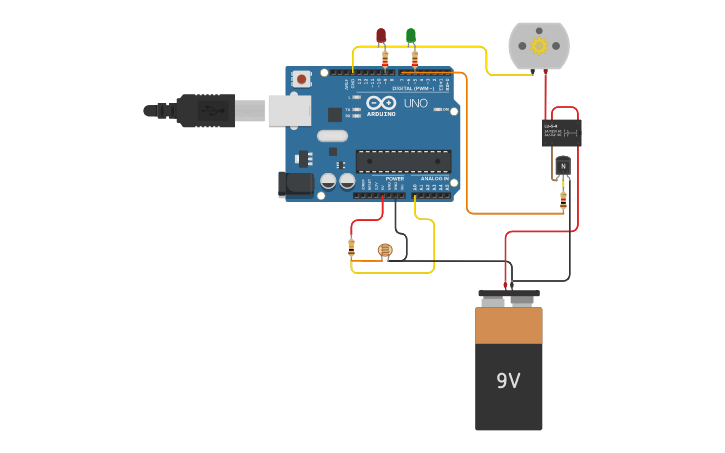 Circuit design Maximo del Castillo 4°5° | Tinkercad