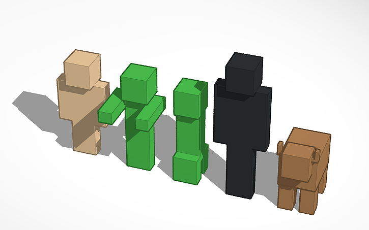 3D design Minecraft | Tinkercad