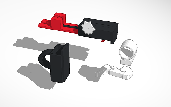 3d Design Repeat Gun Tinkercad