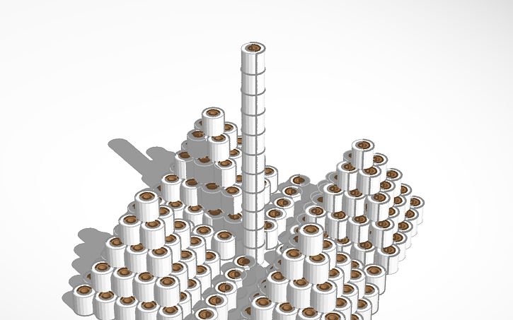 3D design Toilet Paper - Tinkercad
