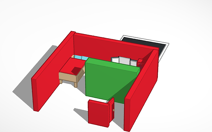 3D design Ali's Gaming Room - Tinkercad
