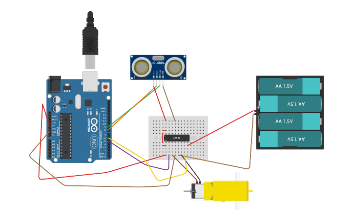Circuit Design Arduino And Sound Sensor Tinkercad