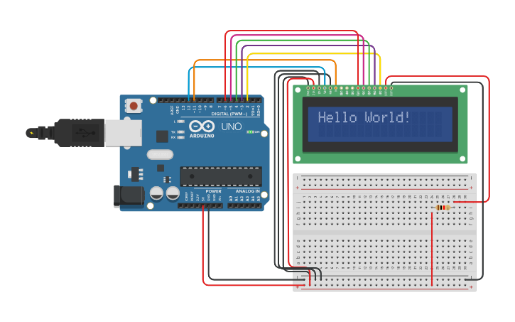 Circuit design jittering screen - Tinkercad