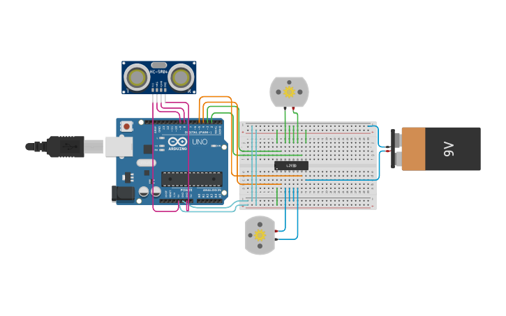 Circuit design Circuto - Tinkercad