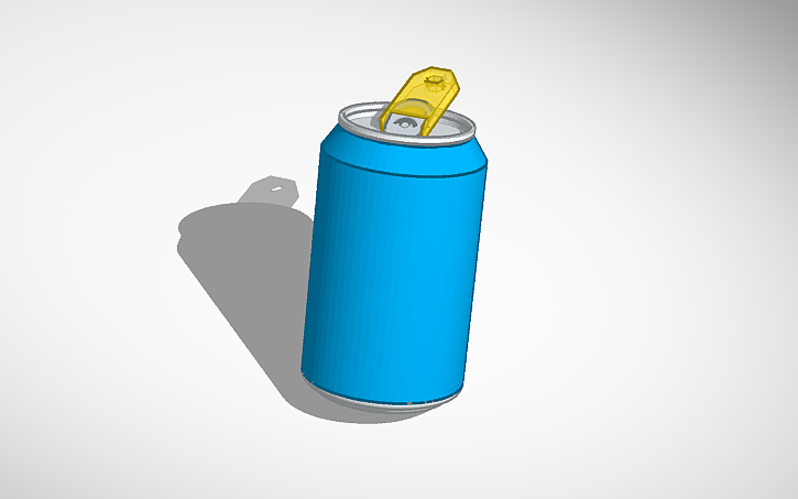 3D design Soda Can Tab Tool - Tinkercad