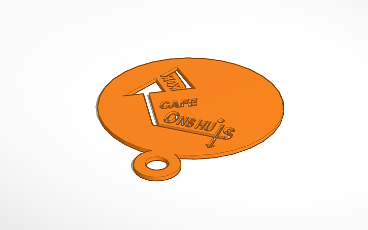 3D design bar logo - Tinkercad
