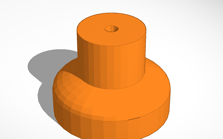 3D design Knob - Tinkercad