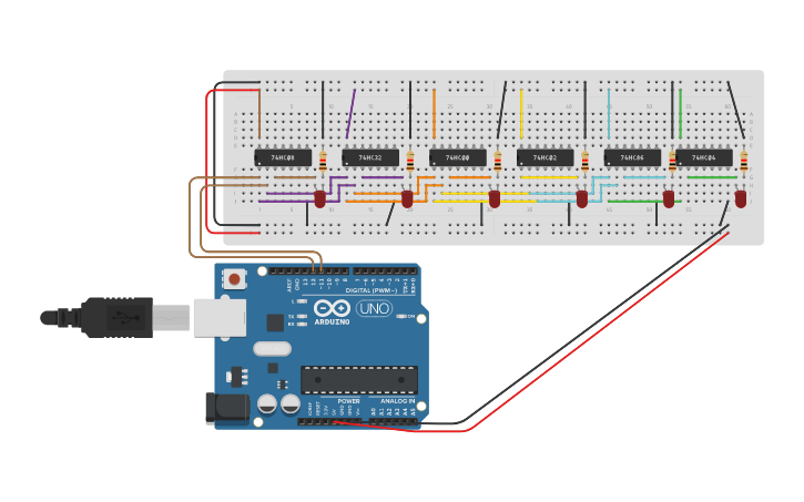 Circuit design Lab 2B | Tinkercad