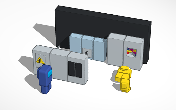 3D design Among Us Part 2 - Tinkercad
