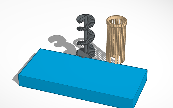 3D design Lesson: Learning the moves result - Tinkercad