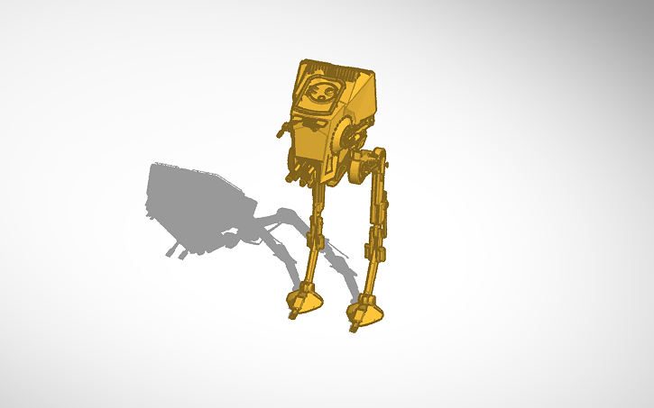 3d Design Walker Tinkercad