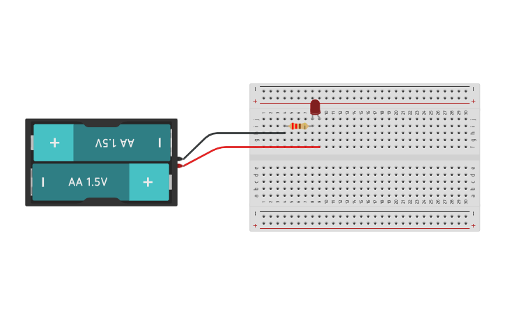 Circuit design TP1 - Tinkercad