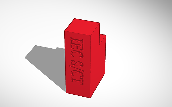 3D design level IEC phantom on symbia bed - Tinkercad
