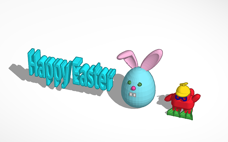 3D design Easter Suprise! | Tinkercad