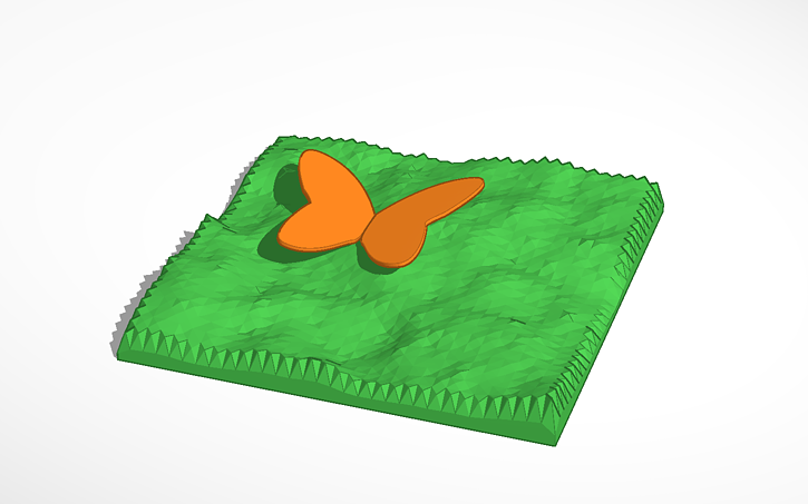 3D design The Lonely Butterfly | Tinkercad