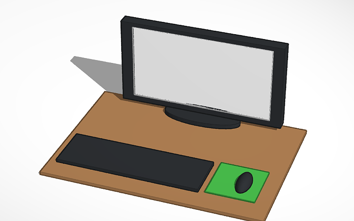 3D design Pantalla - Tinkercad