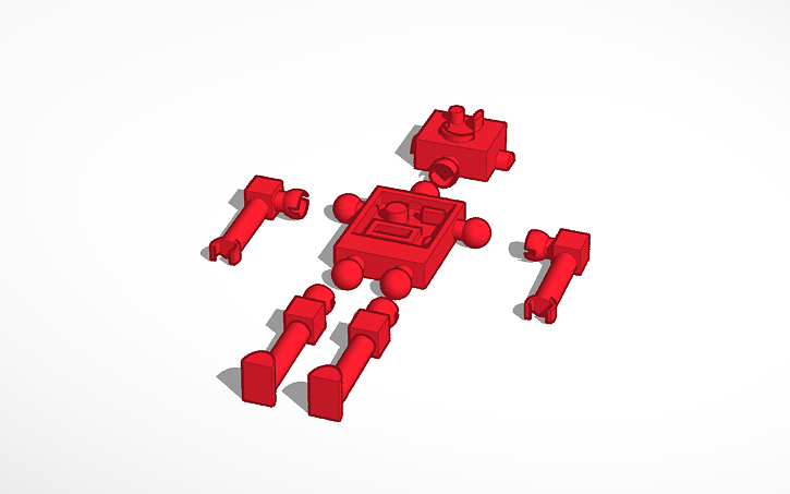 3D design Robot Toy | Tinkercad