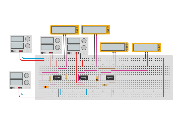 Circuit design Lab 7 self done | Tinkercad