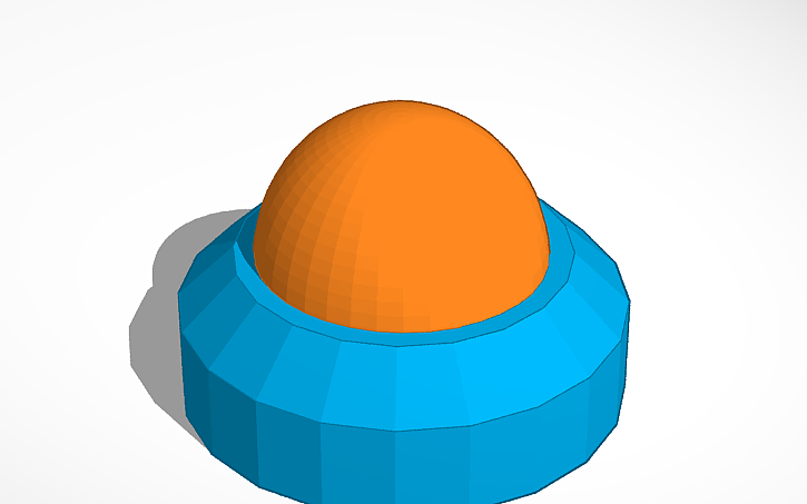 3D design UV Lamp - Tinkercad