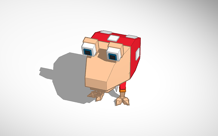 3D design 100% Tinkercad Bulborb - Tinkercad