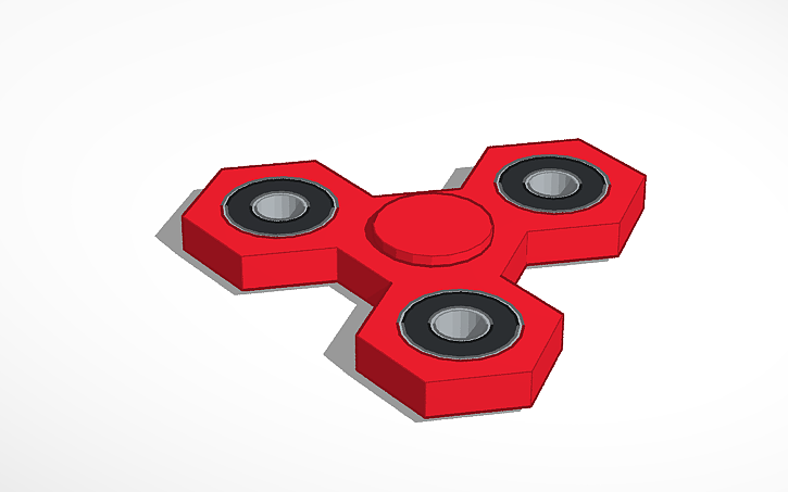 3D design Fidget Spinner | Tinkercad