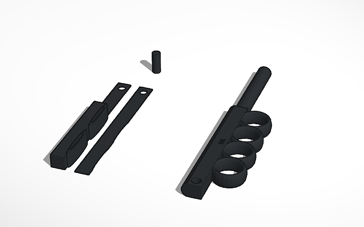 3D design flip up knive | Tinkercad