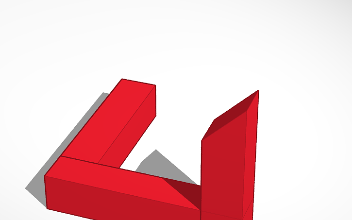 3D design Penrose Triangle Solid | Tinkercad